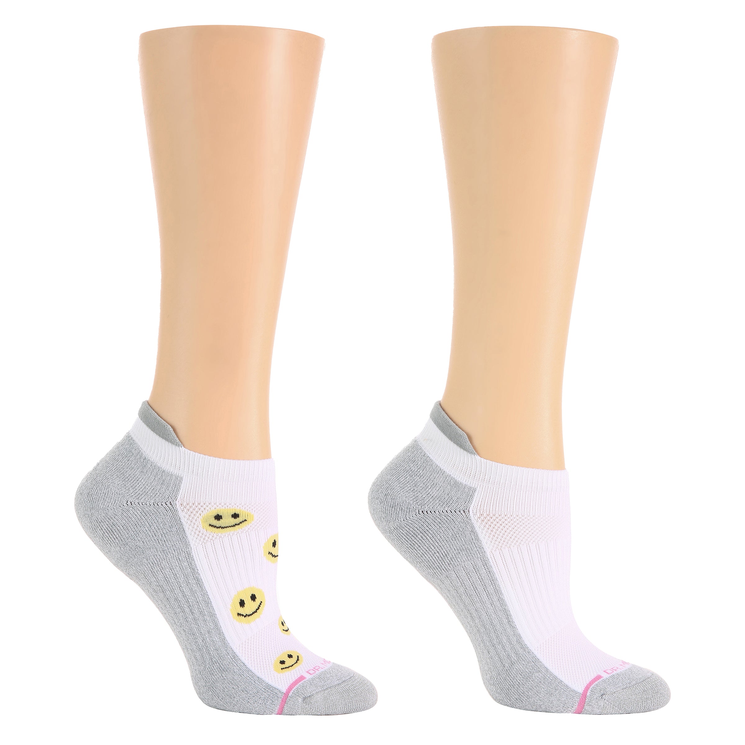 Ankle Compression Socks For Women | Dr. Motion | Smiley Face