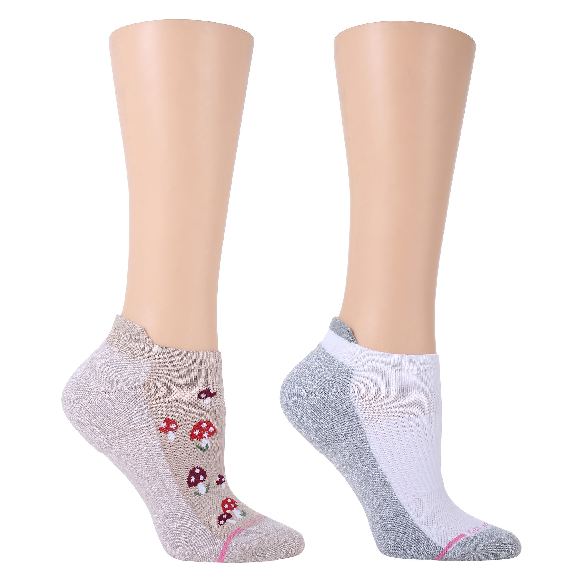 Ankle Compression Socks For Women | Dr. Motion | Mushroom