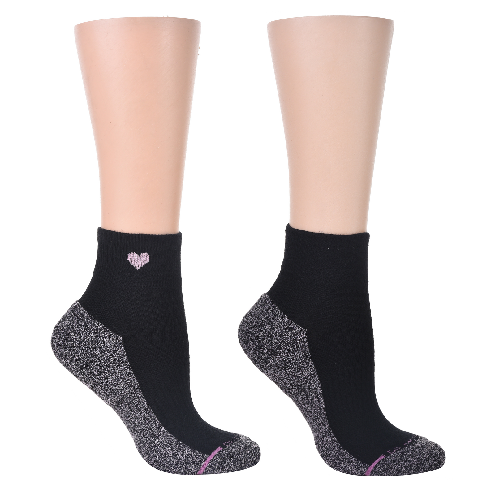 Quarter Compression Socks For Women | Dr. Motion | Heart