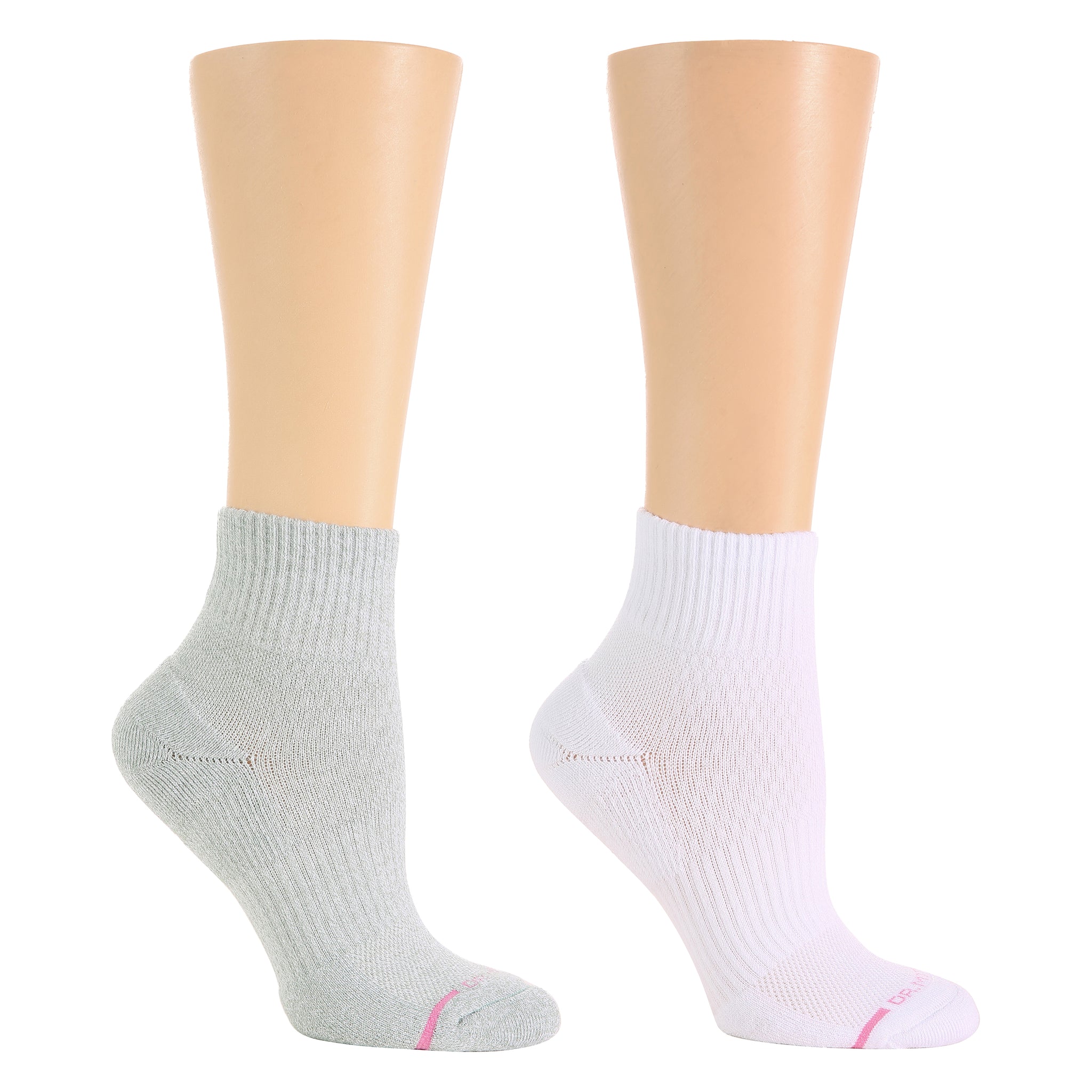 Quarter Compression Socks For Women | Dr. Motion | Basic Ribbed Cuff