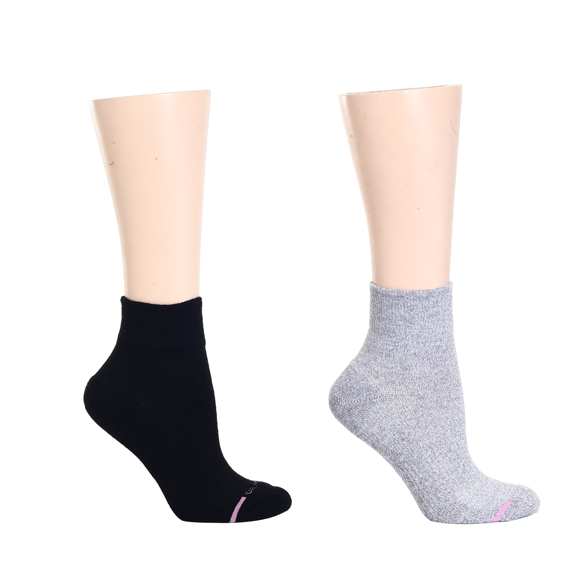 Quarter Compression Socks For Women | Dr. Motion | Solid Half-Cushion