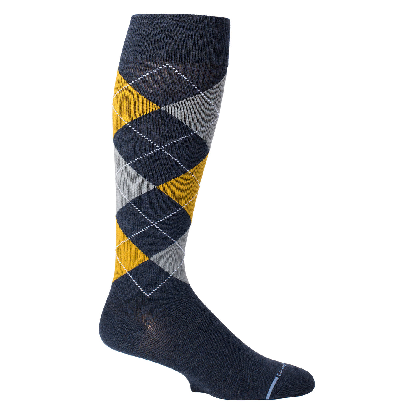 Knee-High Compression Socks For Men | Dr. Motion | Argyle