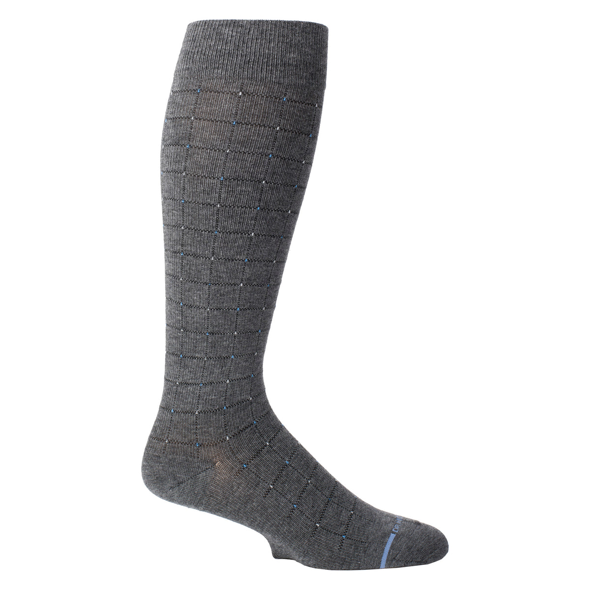 Pin Dot Grid | Knee-High Compression Socks For Men | Dr. Motion