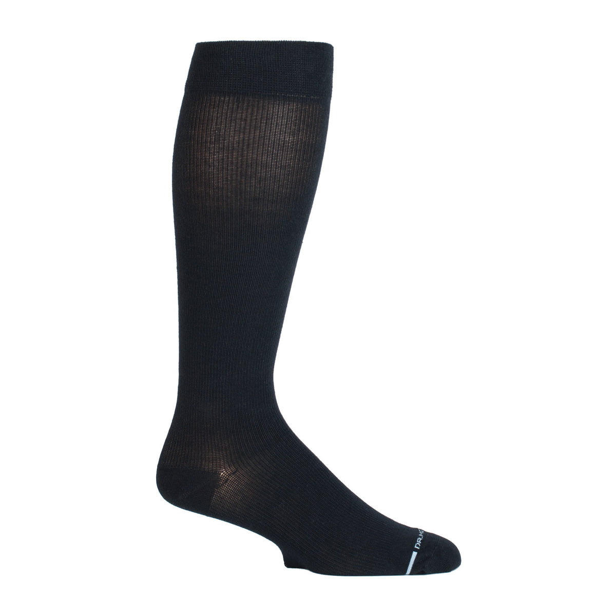 Knee-High Compression Socks For Men | Dr. Motion | Solid Cotton Blend