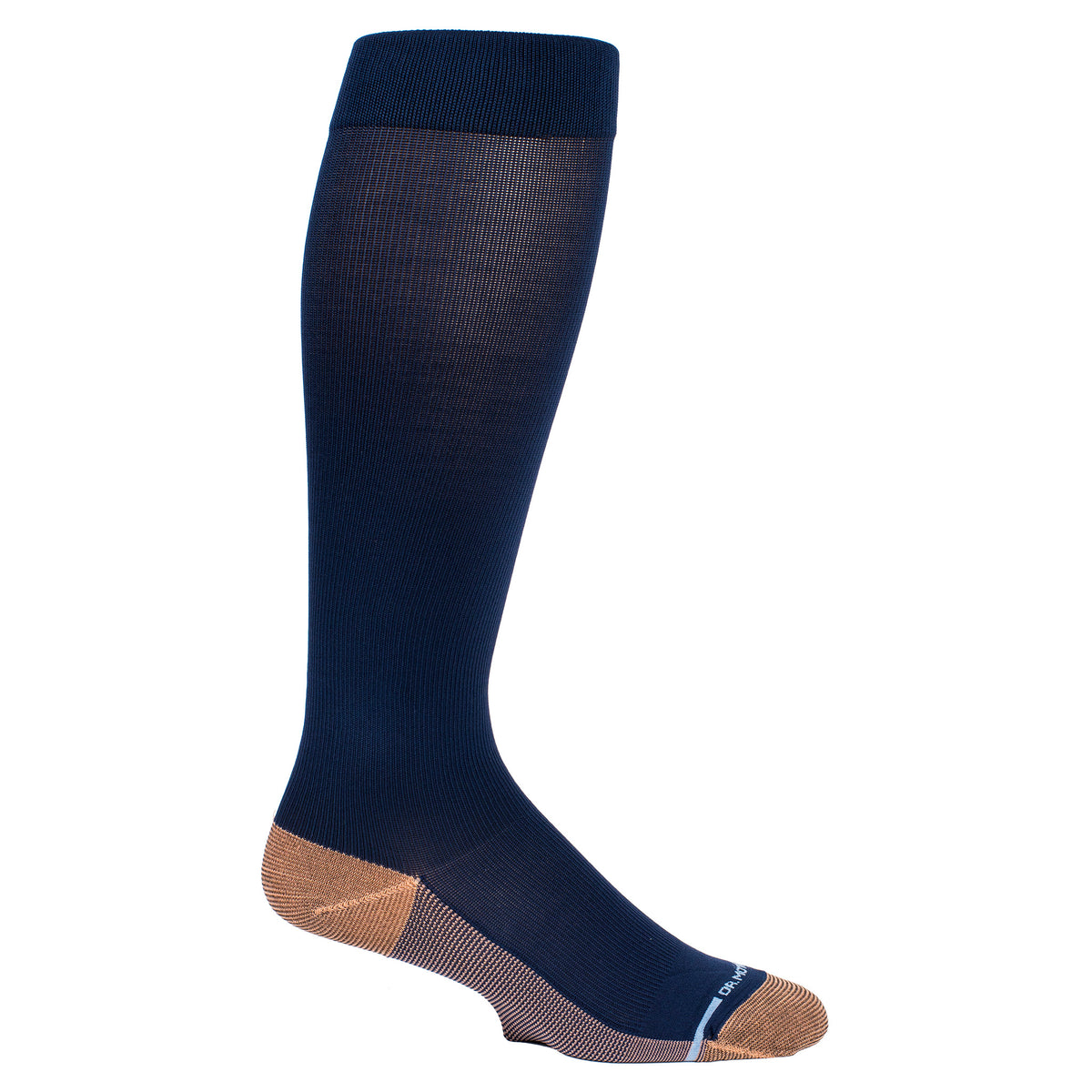 Knee-High Compression Socks For Men | Dr. Motion | Solid Copper Infused