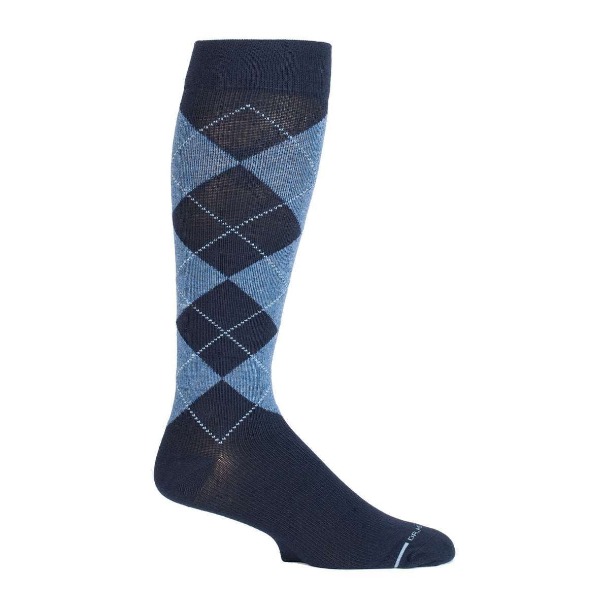 Knee-High Compression Socks For Men | Dr. Motion | Classic Argyle